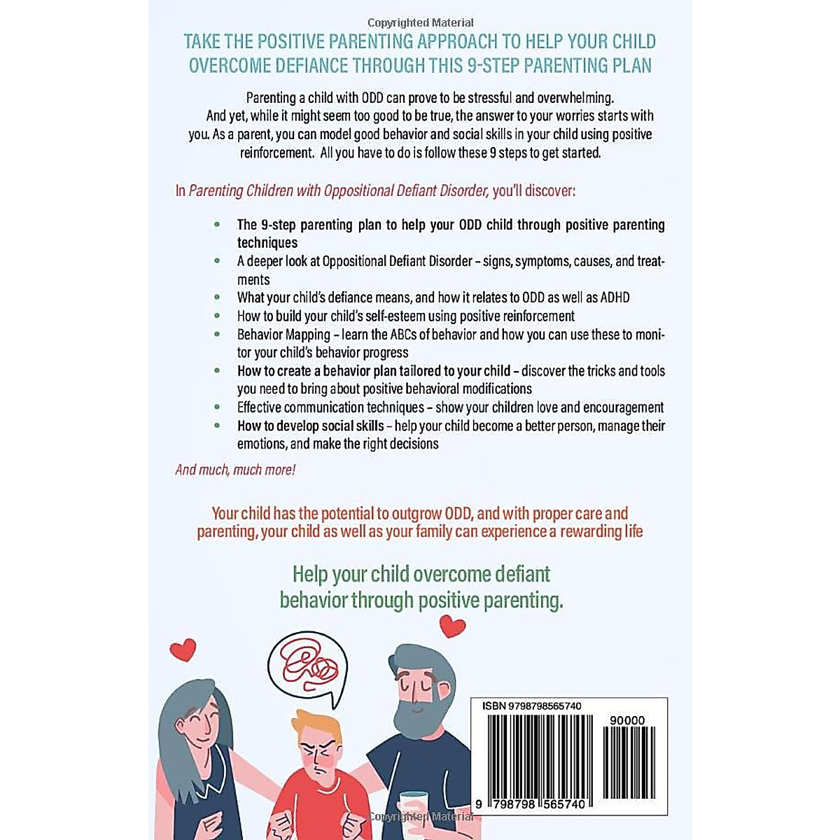 Parenting Children with Oppositional Defiant Disorder: A Modern Approach to Understand and Lead Your O.D.D. Child to Success (Successful Parenting)