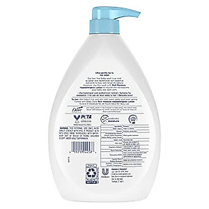 Baby Dove Sensitive Skin Care Baby Wash For Baby Bath Time Rich Moisture Tear-Free and Hypoallergenic 34 oz