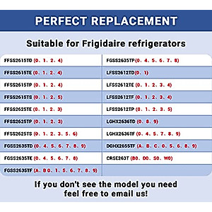 [UPGRADE] 242126602 Refrigerator Door Bin Replacement Part(Side Shelf Rack) Compatible with Frigidaire or Electrolux, Part number : 4547407, PS12364199, AP6278233, EAP12364199, PS2421266