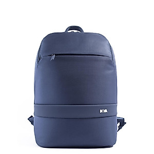NAVA Design - Organized Backpack with PC Holder and Top Opening, Blue - Size 43 x 31 x 16 cm