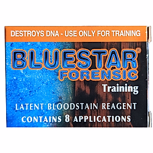 Crime Scene Luminol, Bluestar: Training Version, 4 Pack