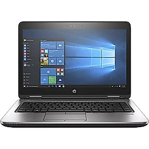HP Probook 640 G3 Business Laptop, 14" FHD(1920 x 1080) Laptop, Intel Core i5-7200U 2.5GHz, 16GB DDR4 RAM, 256GB SSD, Backlit Keyboard, Fingerprint, Windows 10 Pro (Renewed)