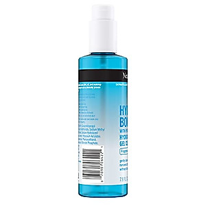 Neutrogena Hydro Boost Fragrance-Free Hydrating Facial Gel Cleanser with Hyaluronic Acid, Daily Foaming Face Wash Gel & Makeup Remover, Lightweight, Oil-Free & Non-Comedogenic 7.8 fl. oz