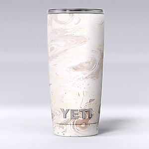 Design Skinz Slate Marble Surface V33 - Skin Decal Vinyl Wrap Kit Compatible with The Yeti Rambler Cooler Tumbler Cups