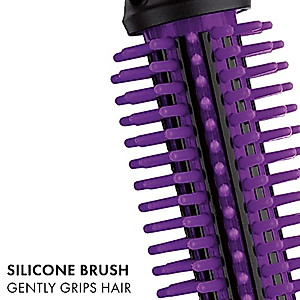 Hot Tools Pro Artist Heated Silicone Bristle Brush Styler | Helps create Volume and Fullness (1 in)