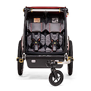 Burley Cub X, 2 Seat Kids Bike Trailer & Stroller