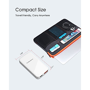 USB Wall Charger, USB C Fast Charger, Elexlinco Dual USB Wall Charger with Apple 20W Charge and QC 3.0 18W USB-A,USB C Wall Adapter for Apple 14 13 12 11, Samsung, Foldable Plug Charger