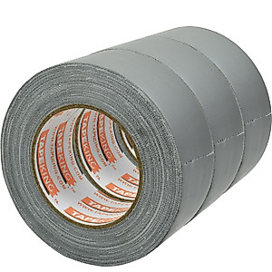 Tape King Professional Grade Duct Tape, 3-Pack, Silver Color Multi Pack, 11mil (1.88 Inch x 35 Yards), 48mm x 32m - for Crafts, Home Improvement Projects, Repairs, Maintenance, Bulk