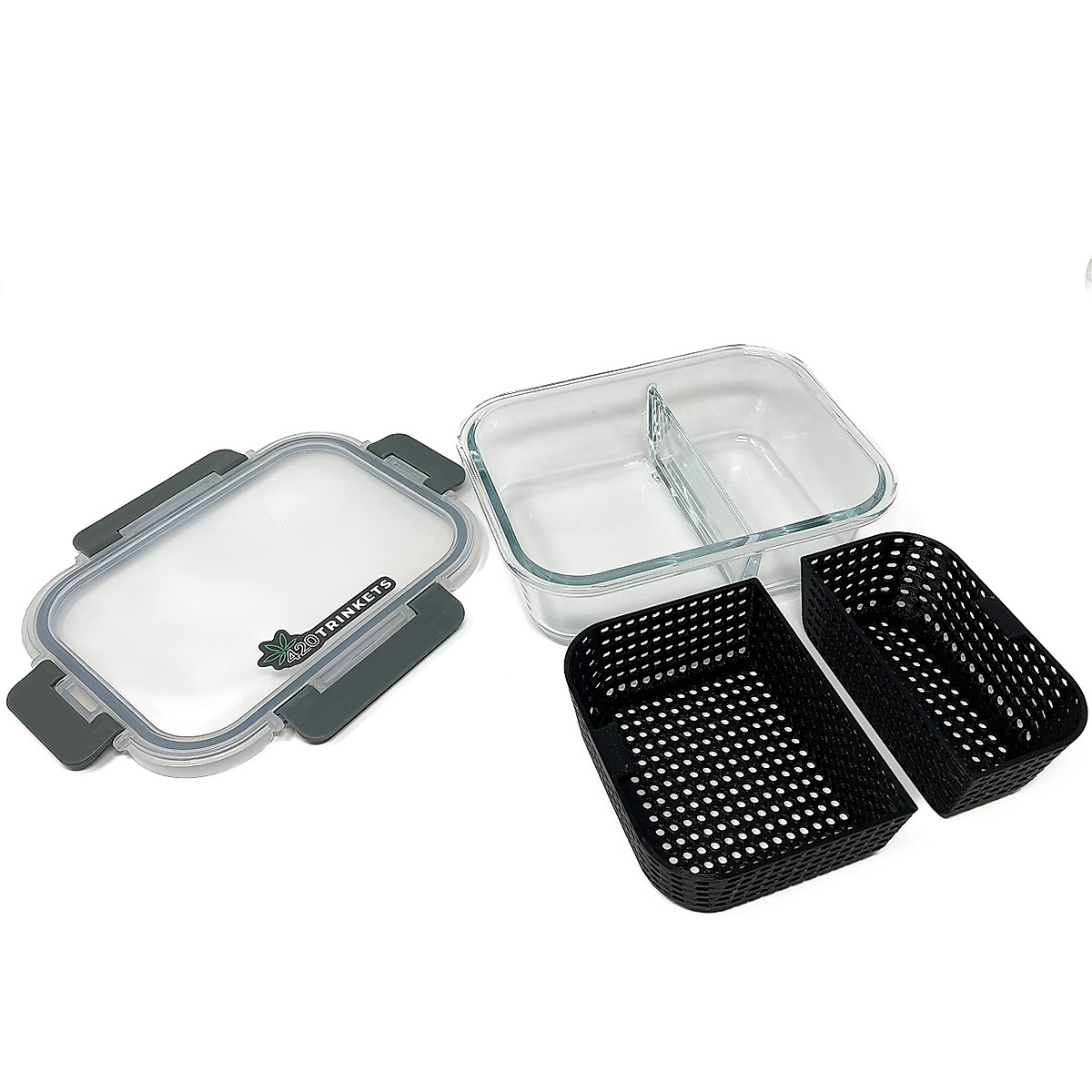 Dual Dunk Iso Soak Cleaning Station (Small, Black)