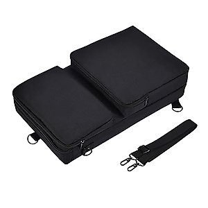 AZTOPA Travel Carrying Case Fits DDJ-FLX4 Controller, Protector Bag Backpack Compatible with Pioneer DDJ-SB3 DDJ-400 DDJ-FLX5 DJ Controller - Padded Shock-absorbing Material, Enhanced Protection