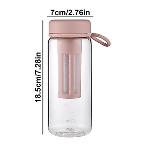 RFSHOP Iced Coffee Maker, Cold Brew Coffee Maker, Iced Tea Maker, Cold Brew Maker, Leakproof Portable Cold Brew Jar For Outdoor Sports Travel Hiking Camping Fitness Gym
