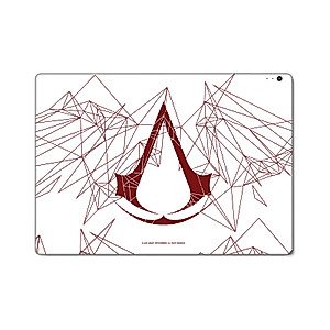 Head Case Designs Officially Licensed Assassin's Creed Geometric Logo Vinyl Sticker Skin Decal Cover Compatible with Microsoft Surface Book 2
