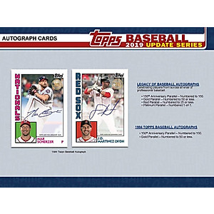 Update Baseball Retail Box (24 Packs/16 Cards: 1 Perennial All Stars Insert) L8