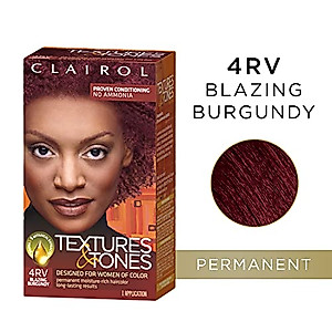 Clairol Professional Textures & Tones Hair Color 4rv Blazing Burgundy