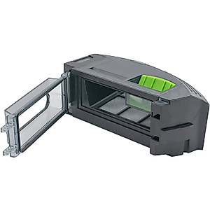 Enhanced Dust Collector Bin with Automatic Dirt Disposal compatible with iRobot Roomba e/i/j Series e5 e6 i1 i3 i4 i5 i6 i7 i8 J7 J8 / + Plus (New Upgraded Version)