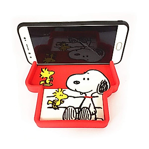 1 Pc Cartoon White Dog Car Dashboard Multi-use Anti-Slip Mat for Cell Phone Stand Sunglasses Keys Coins Pen Parking Ticket Small Gadgets