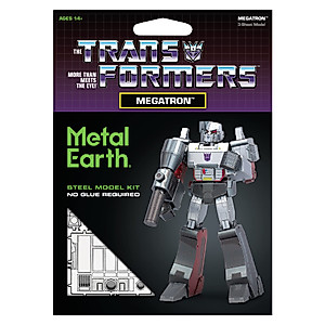Metal Earth Transformers Megatron Color 3D Metal Model Kit Fascinations