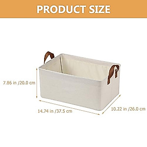 Alipis Laundry Hamper Collapsible Laundry Baskets Hampers for Laundry Storage Basket Clothes Stationery Organizer Folding Stationery Holder Clothes Basket Household Galvanized Iron
