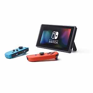 Nintendo Switch with Neon Blue and Neon Red Joy‑Con HAC-001 w/ Mario Kart 8 Deluxe