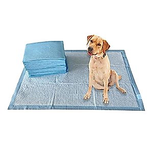 Trusupetta 20 Count Pee Pads for Dogs, High Soaks 9 Cups Fluid, Leakproof Puppy Pads 23.6”x35.4”, Anti Skid X-Large Dog Pads for Dogs Cats and Rabbits