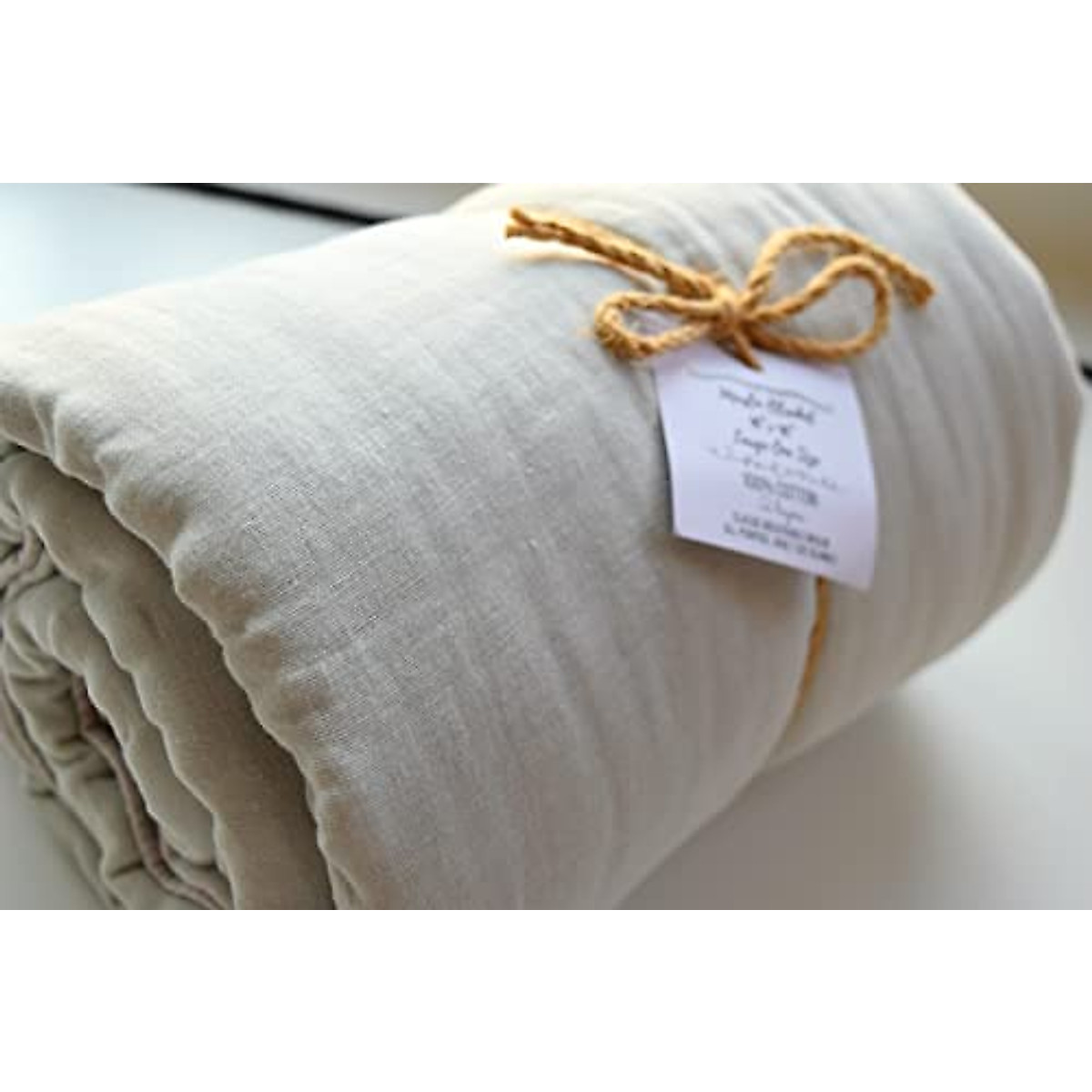 Breathable Adult Muslin “Swaddle” Blanket, 100% Cotton, “90” x 90” Inches, Queen One-Size, Hot Sleeper, Naturally Cooling, Soft Gauze Sheet, Sleeping & All-Purpose Throw