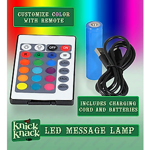 RECORDING - LED USB Rechargeable Edge Lit Sign