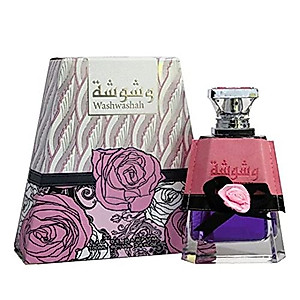 Washwashah for Women EDP with Deodorant - Eau De Parfum 100ML (3.4 oz) | Elegant Long-Lasting Spray I Raspberry, Bitter Orange and Pink Pepper Scents I by Lattafa