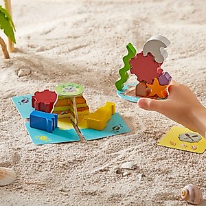 HABA Flotsam Float - Island Hopping, Wreckage Piling Stacking and Balancing Game for Ages 6+ (Made in Germany)