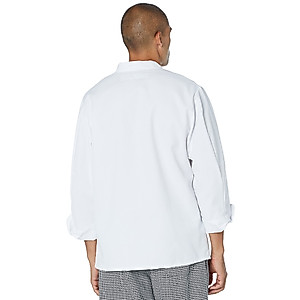 Red Kap Ten Pearl Button Chef CoatWhite MD