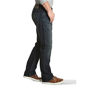 Wrangler Authentics Men's Relaxed Fit Boot Cut Jean, Dirt Road, 34W x 32L