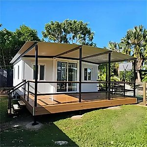 Folding Modular Homes 20ft 40ft Expandable Container House Living 3 Bedroom Prefab House Expandable Office House Container