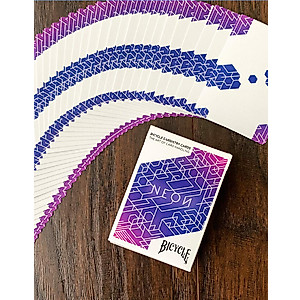 Bicycle Neon Orange Bump Cardistry Deck (Not A Playable Deck)