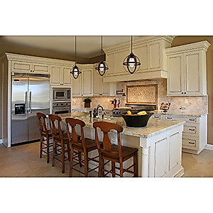 Westinghouse Lighting 6361900 Stella Mira One-Light Indoor Mini Pendant, Oil Rubbed Bronze Finish with Highlights