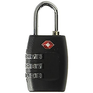Kipling womens TSA Luggage Lock, Black, One Size