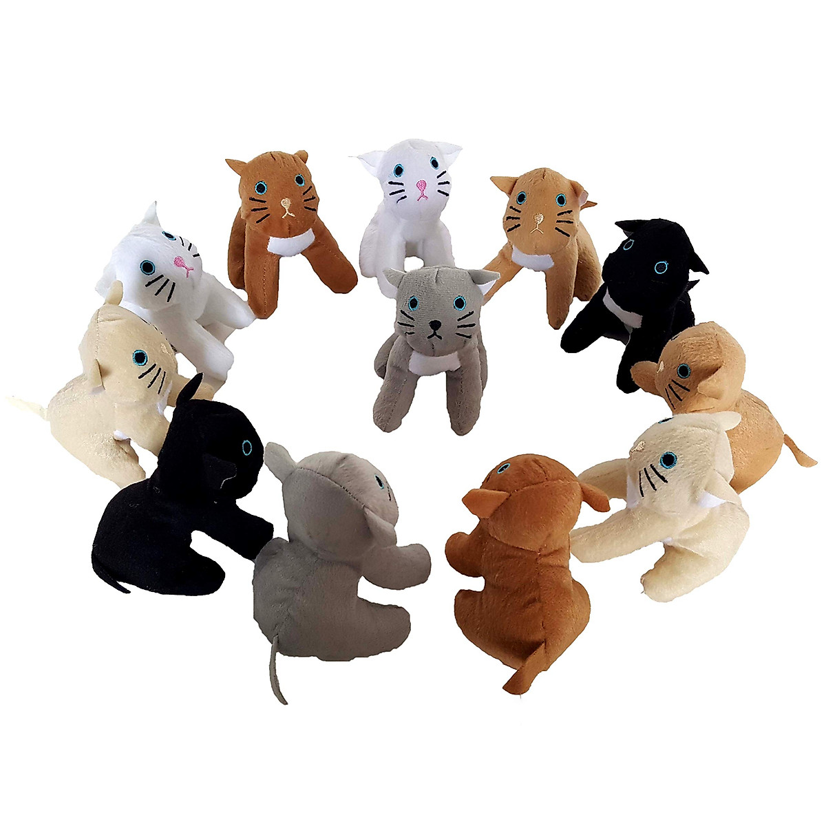 Plush Cats, Cute Plush Kittens - Party Packs! (Cute Cats)