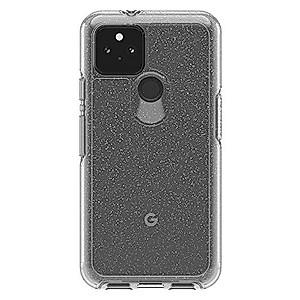 OTTERBOX SYMMETRY CLEAR SERIES Case for Google Pixel 5 - STARDUST (SILVER FLAKE/CLEAR)
