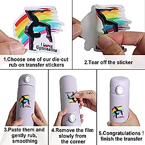 50 PCS Stoner Psychedelic Rub on Transfers Stickers,Cool Trippy Transfer Stickers for Crafts,Furnitures,Water Bottle,Helmet,Party Decorations,Gifts for Kids,Teens,Adults