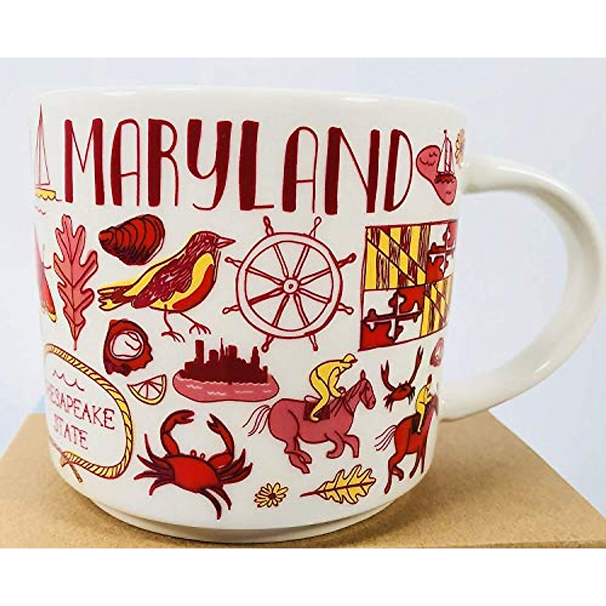 Starbucks Maryland Mug Been There Series Across The Globe Collection
