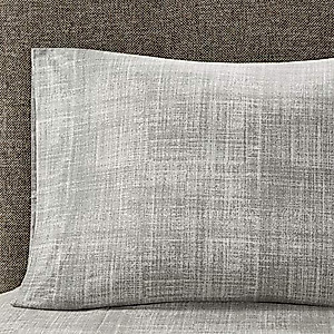 Madison Park Essentials Saben Cozy Bed in A Bag Reversible Quilt with Complete Cotton Sheet Set-Geometric Design All Season Cover, Decorative Pillow, Twin(68"x86"), Stripes Aqua 6 Piece