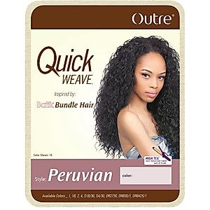 Outre Quick Weave Synthetic Half Wig - Peruvian-1B