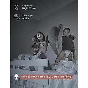 nooie Pet Camera with SD Card, Indoor 360 Security Cameras WiFi, Dog Cam with Phone App, AI Motion Tracking and Sound Detection, 1080P Night Vision Two-Way Audio for Pets Dog Cat Monitoring