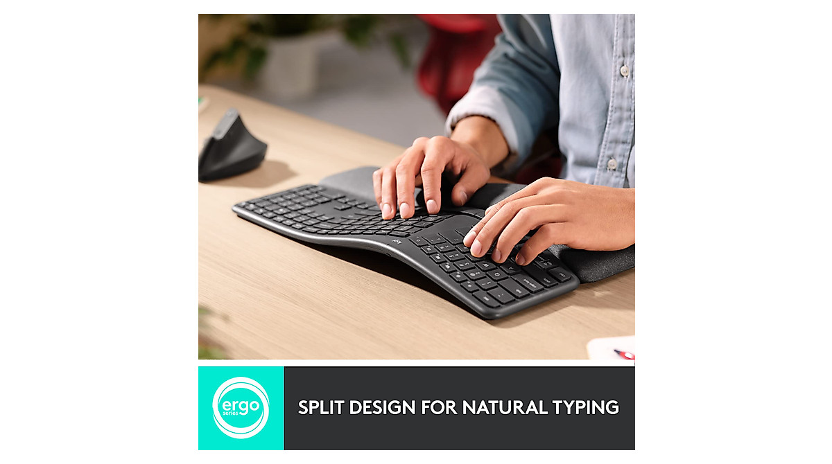 Logitech MX Master 3S Mouse & Ergo K860 Keyboard Bundle