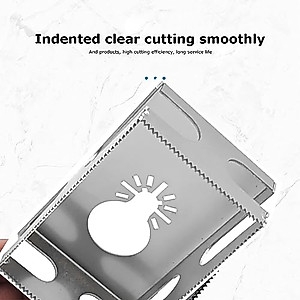 One Step in Place Square Slot Cutter, 2 Pcs Steel Sleeve Slotting Knife Square Rectangular Milling Cutter Engraving, Hole Cutting Tool for Carving Milling Sheetrock,Wood,Drywall and Voltage Box