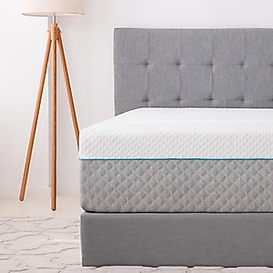 EGOHOME California King Mattress 14 Inch, Charcoal Gel Memory Foam Mattress Bed in a Box, Back Pain Relief Mattress Made in USA, Medium Firm Mattress, CertiPUR-US Certified,72”x84”x14”, White