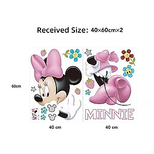 Minnie Mouse Large Wall Sticker for Girl's Room Decor Vinyl Decal