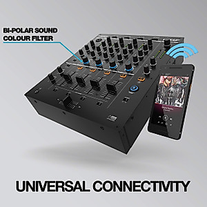 Reloop RMX-44BT 4-Channel Bluetooth DJ Club Mixer