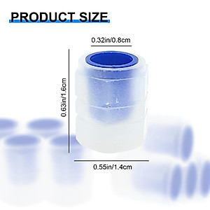 QUICTO 8PCS Car Tire Valve Caps, Illuminated Tire Valve Caps for Cars, Motorcycles, Bicycles, Trucks, SUVs Universal Tire Valve Caps (Blue)