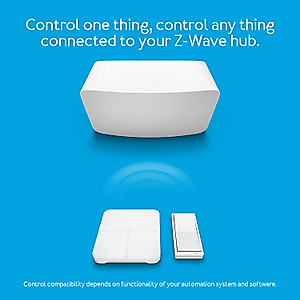 Zwave Wireless dimmer Switch, Aeotec WallMote 7, Remote Control/Scene Controller, Battery Powered, Z-Wave hub Required, Z-Wave Plus, illumino