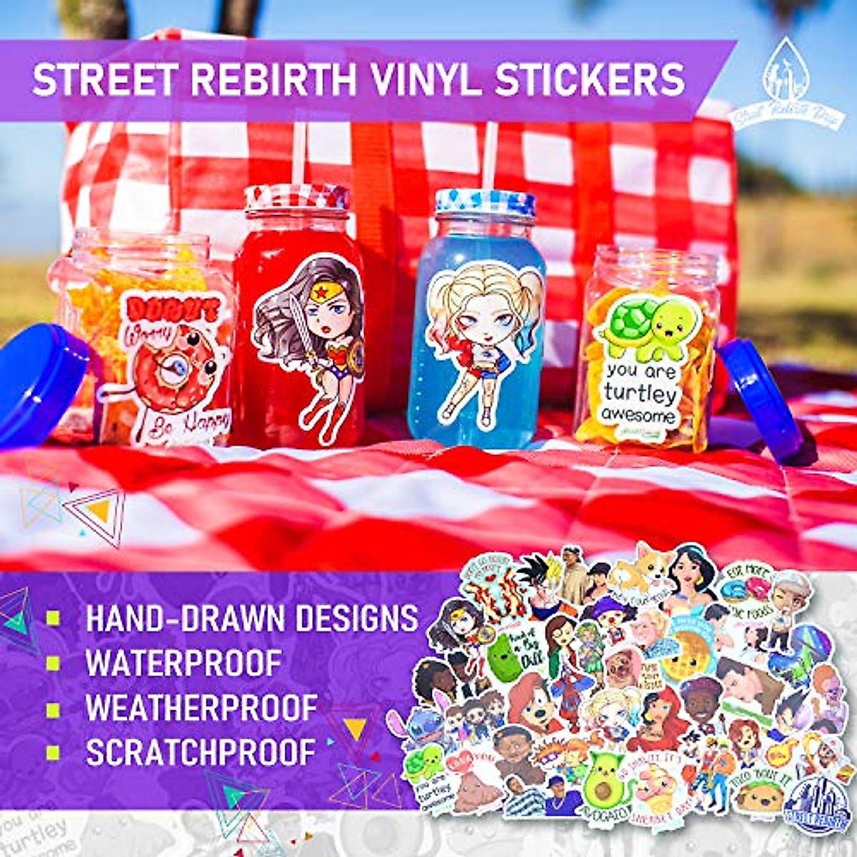 Smacking Sticker - 4 Inch WaterProof - Vinyl Stickers, Funny Sticker, Laptop Decal, Water Bottle Sticker, Car Decal, Skateboard Stickers, Small Gift, Hip Hop Rap