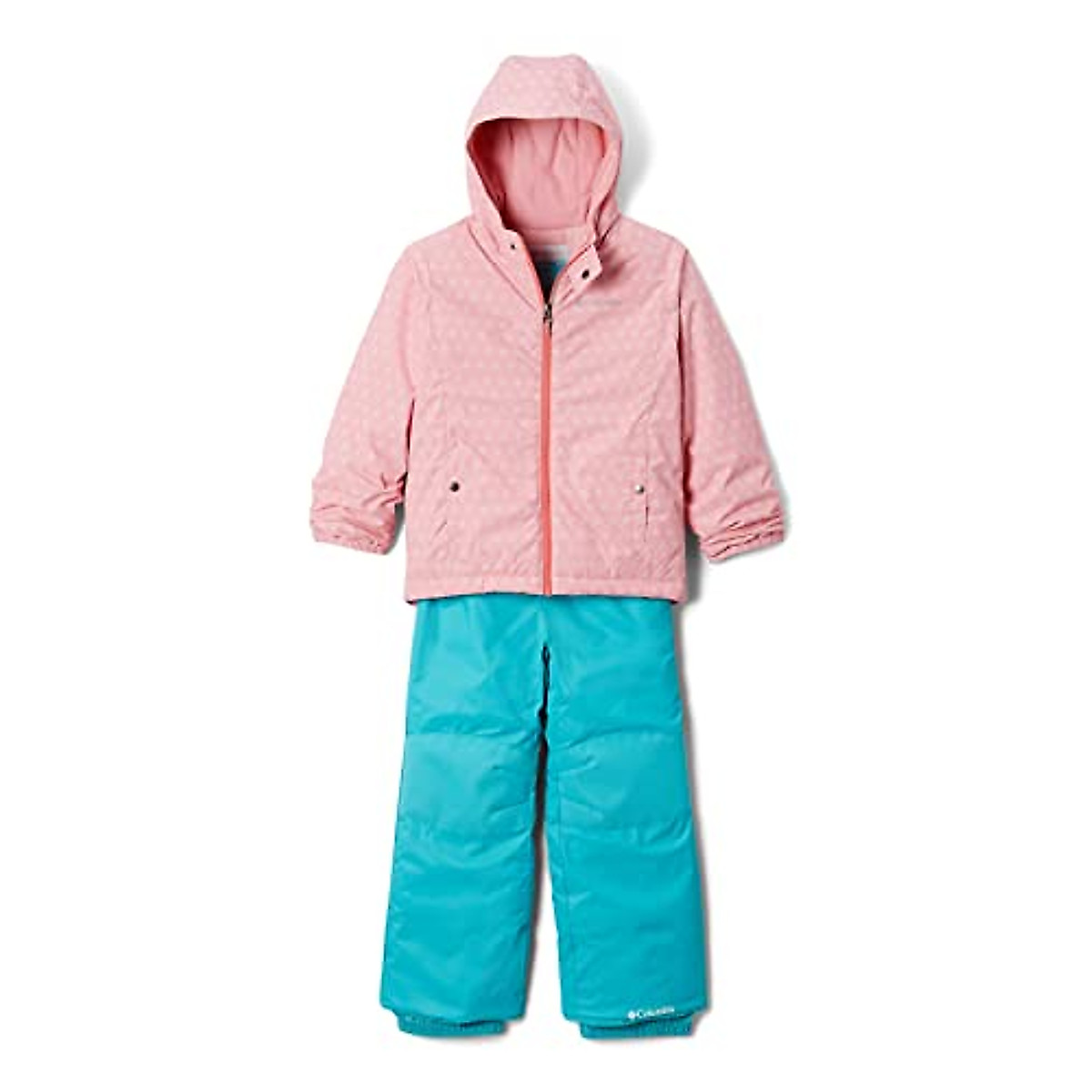 Columbia Toddler Unisex Frosty Slope Set, Pink Orchid Snowdaze, 2T